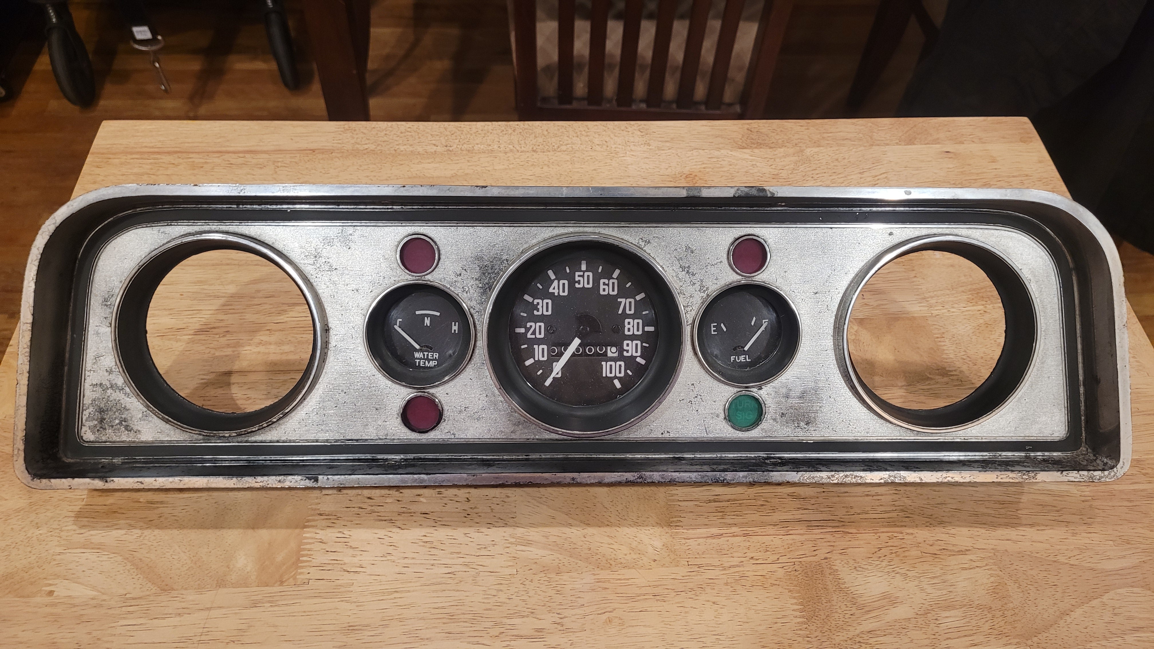 1962-66 GMC light duty truck - Instrument cluster - Complete - Fully T ...
