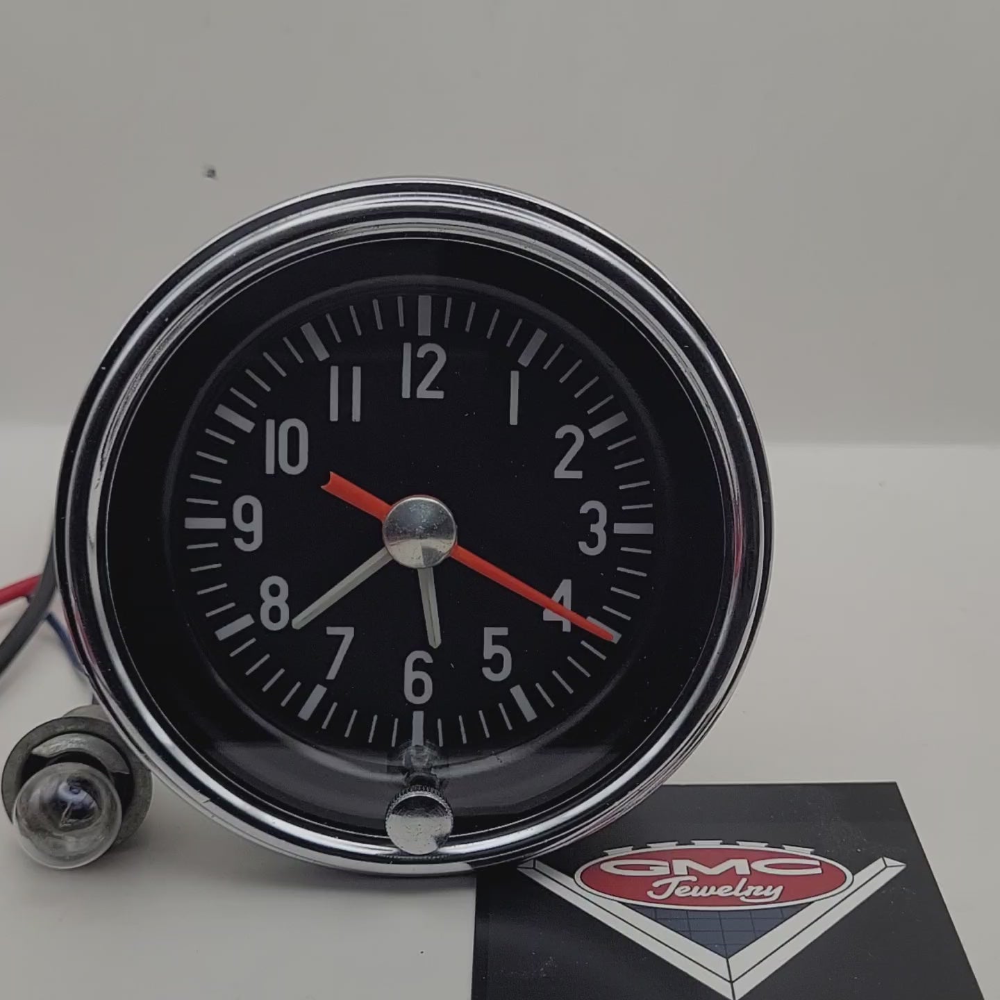 Vintage GMC Accessory Clock - Geo W Borg Corp - 1958-66 – GMC Jewelry